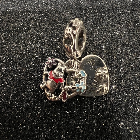 Pandora | Jewelry | Pandora Disney Winnie The Pooh Piglet Double Dangle Charm | Poshmark